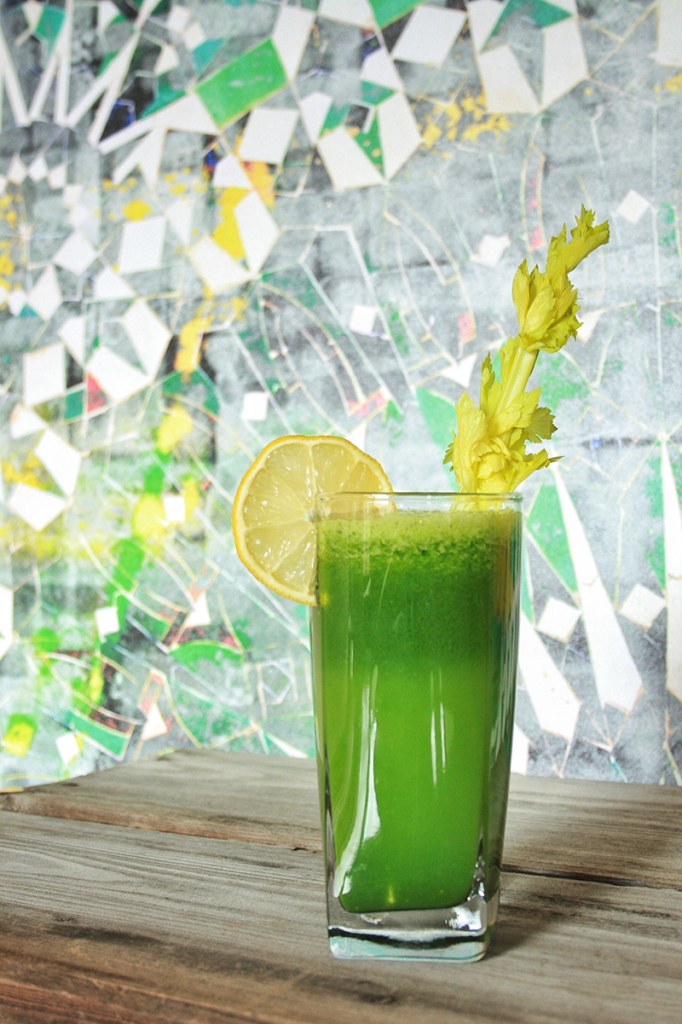 LEAN GREEN PROTEIN JUICE - JustineCelina