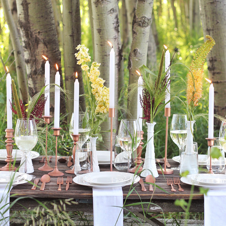 AL FRESCO SUMMER DINING INSPIRATION - JustineCelina