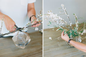 DIY | HOW TO MAKE A SUMMER FLOWER ARRANGEMENT - JustineCelina