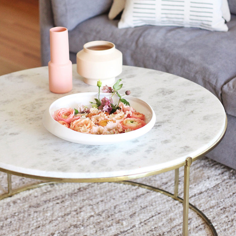 DIY FLOATING SPRING CENTREPIECE - JustineCelina