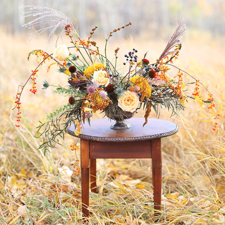 THE MOST BEAUTIFUL AUTUMN ARRANGEMENT EVER - JustineCelina