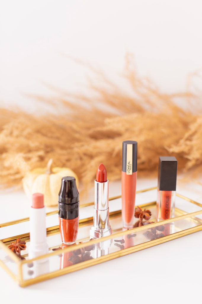 MY TOP 5 PUMPKIN SPICE LIPSTICKS - JustineCelina